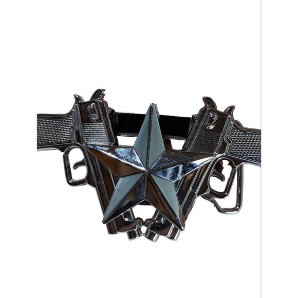 Rock Rebel | Accessories | Rock Rebel Guns And Star Holder Belt Buckle No Lighter Included ...